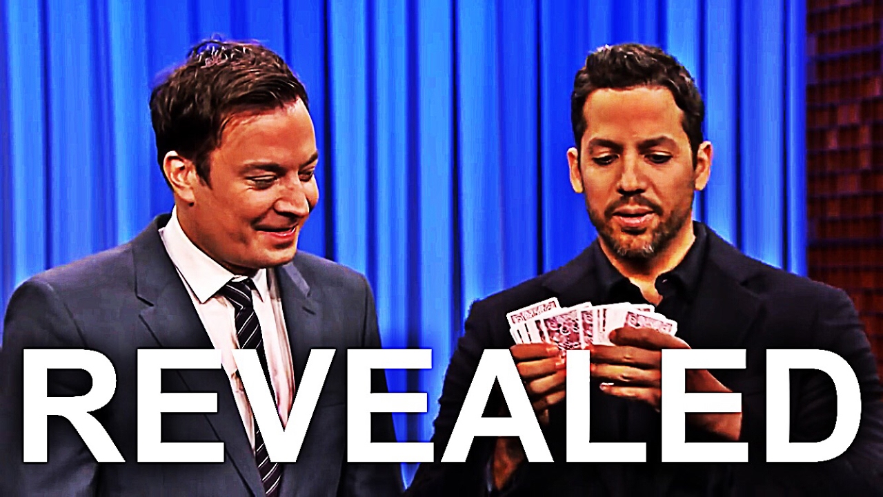 David Blaine: Jimmy Fallon 2016 Insane Trick REVEALED - YouTube