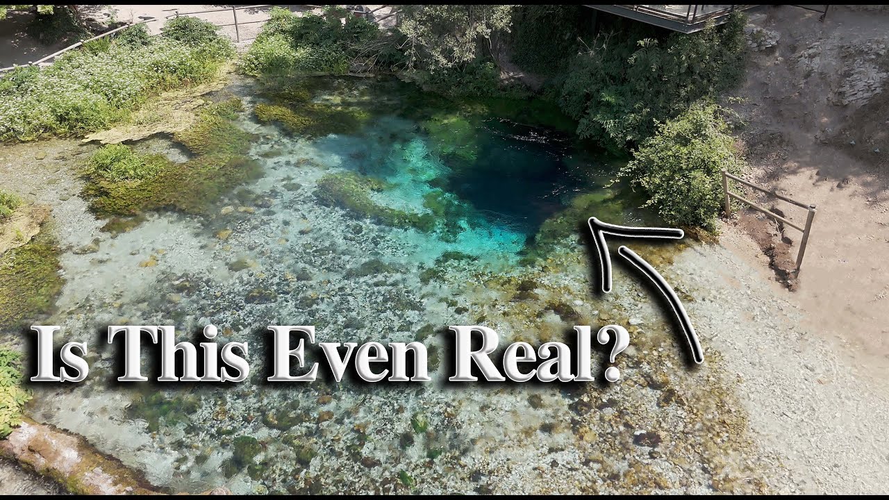 The Blue Eye 💧 | Walk to a Natural Wonder - YouTube