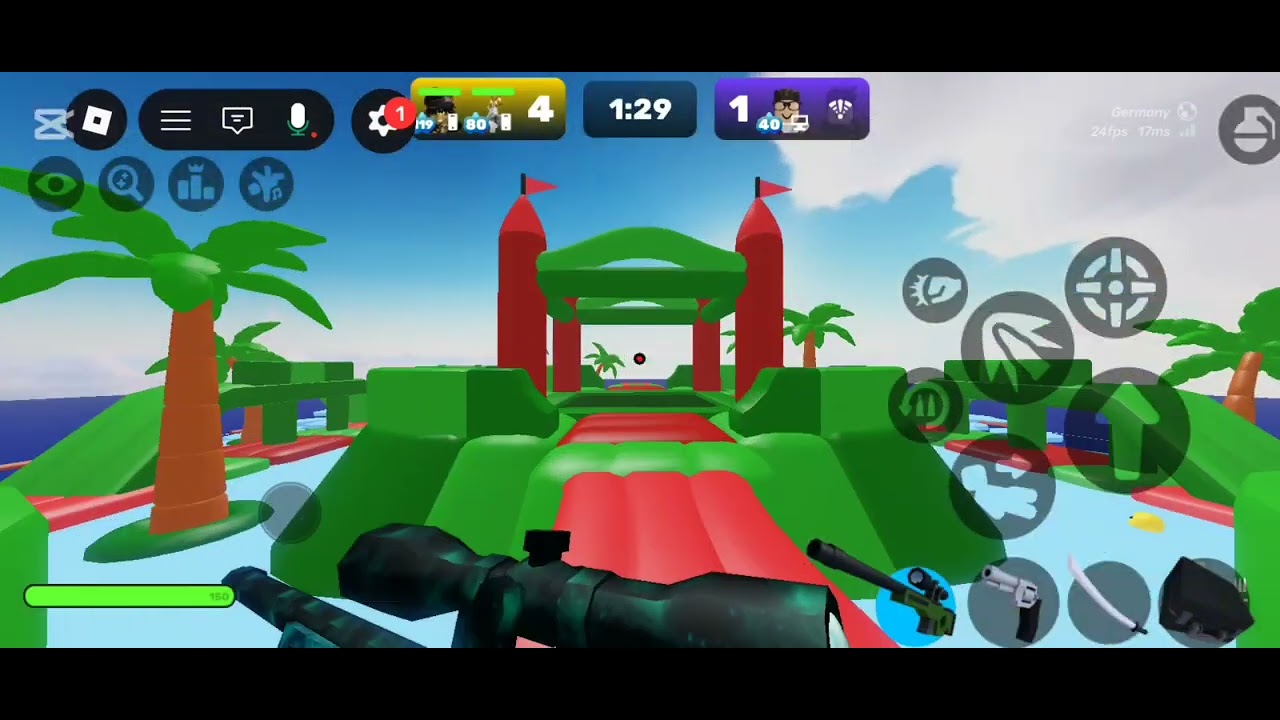 Playing rivals with my friend - YouTube