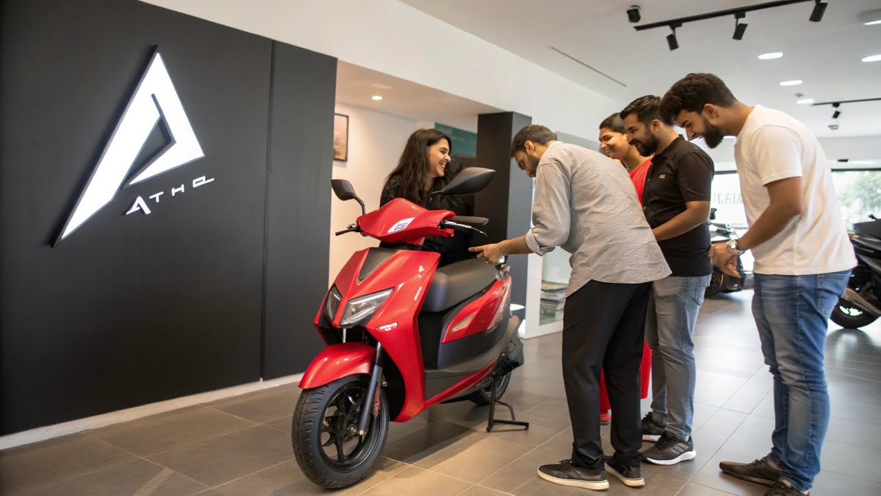 2025 Ather 450X Review | Futuristic Electric Scooter with Next-Level Features! - YouTube