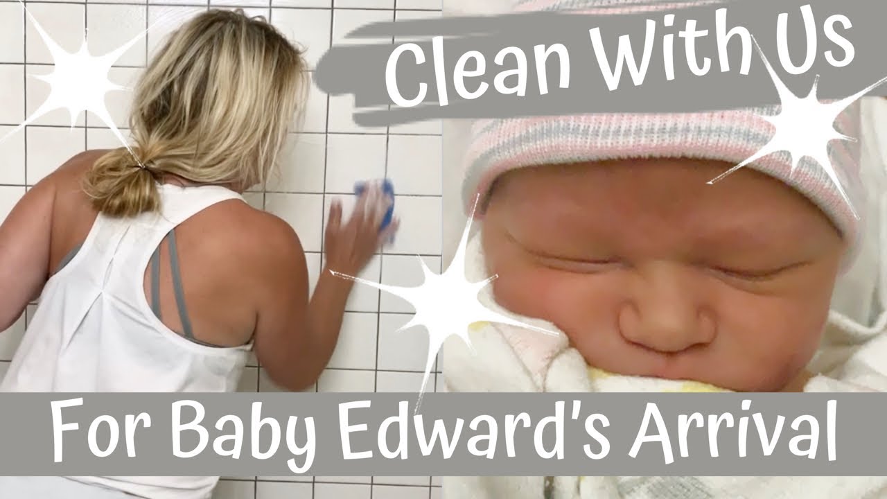 Preparing for Little Baby Edward | Clean With Me | Meet Baby Edward ...