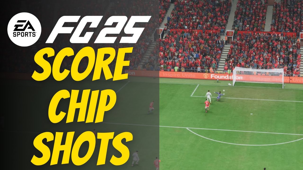 How to Score Chip Shots in FC 25 - YouTube