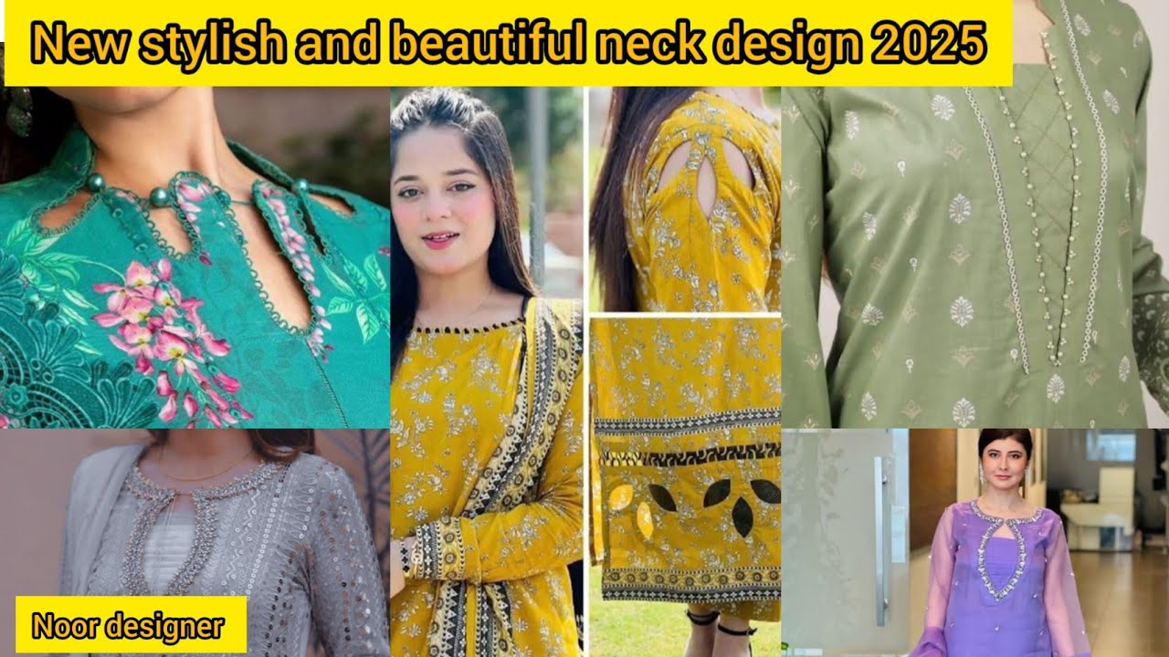 Simple Kurti Neck Designs 2025 // Beautiful And Stylish Neck Designs ...