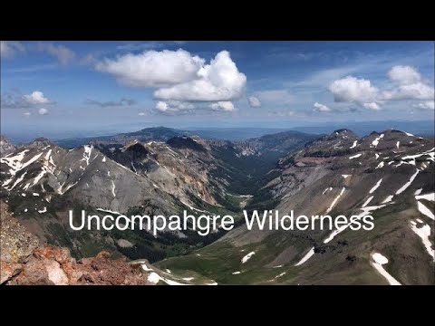 Uncompahgre Wilderness : Backpacking Colorado / July 2019 - YouTube