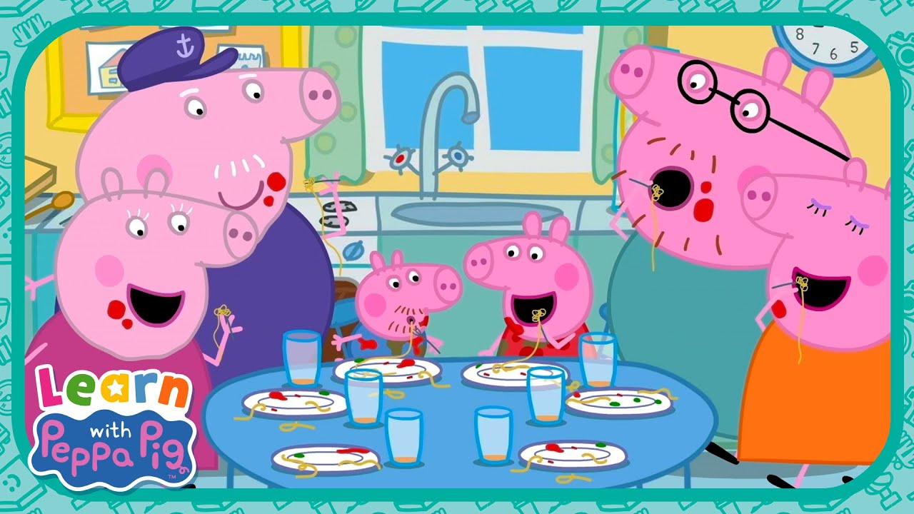 Learn About Families With Peppa Pig 👩‍👩‍👧‍👦 Educational Videos for Kids ...