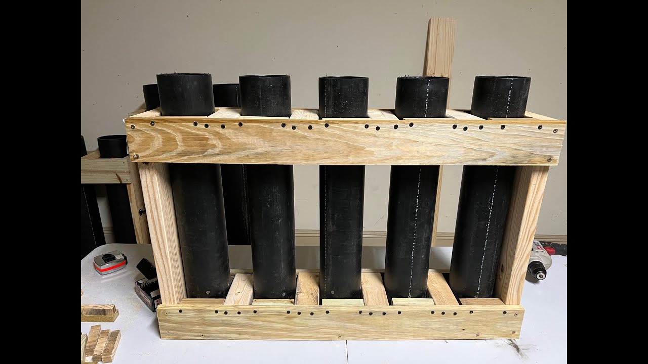 4" Mortar Rack - YouTube