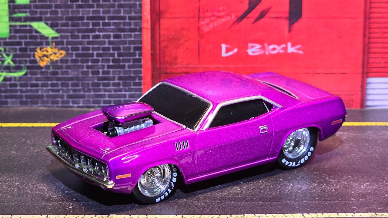 1971 Plymouth Cuda 440 - M2 Machines - Unboxing. - YouTube