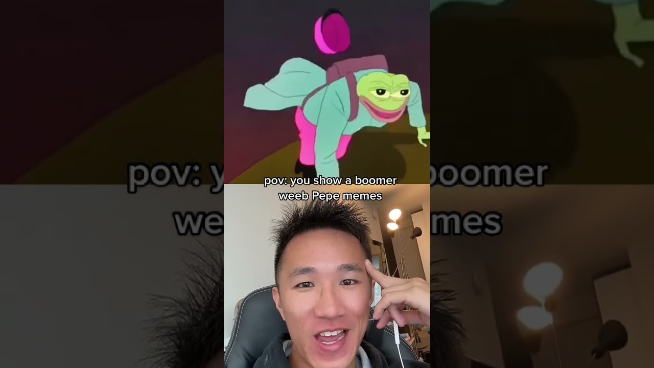 showing a boomer pepe memes #animation - YouTube