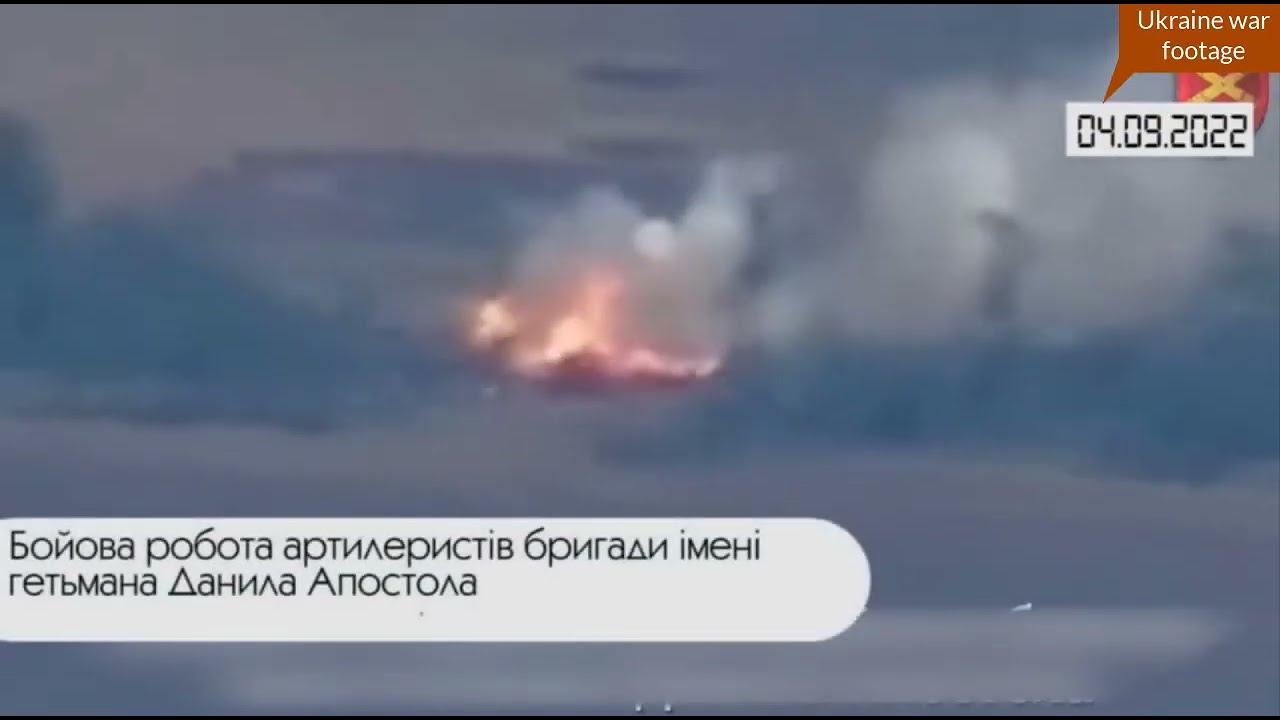 Ukraine war footage 244, Ukrainian army release video diary of active ...