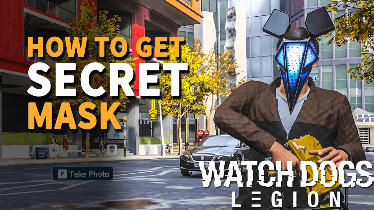 Secret Mask Watch Dogs Legion - YouTube