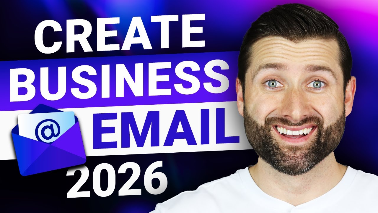 How to create a business email? | PROFESSIONAL email GUIDE 2026! - YouTube