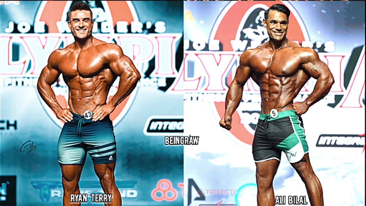 Ryan Terry VS Ali Bilal Physique Comparison at Mr. Olympia 2023 #ryanterry #alibilal - YouTube
