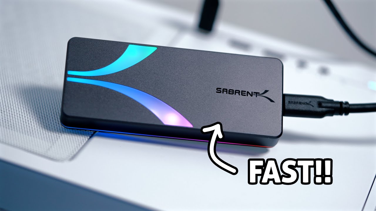 SABRENT Rocket RGB USB-C M.2 SSD Enclosure | Beauty & Performance - YouTube