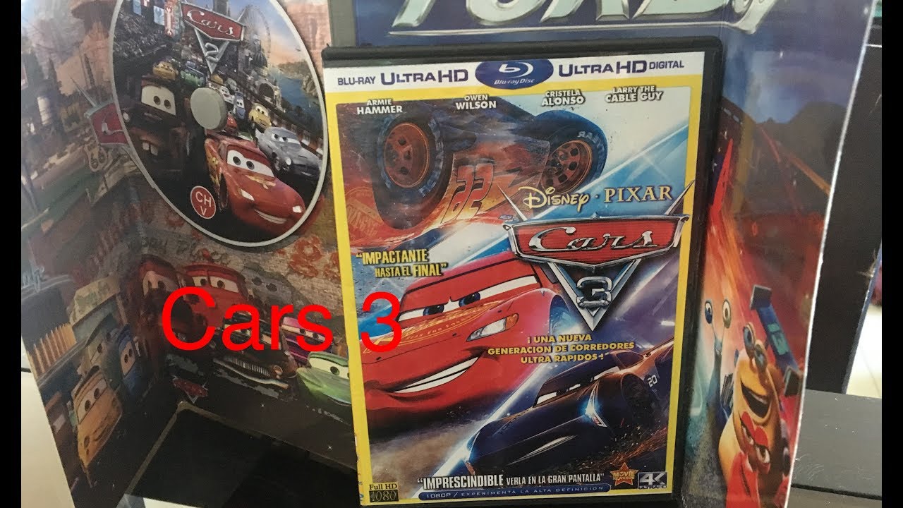 Cars 3 disc collection - YouTube