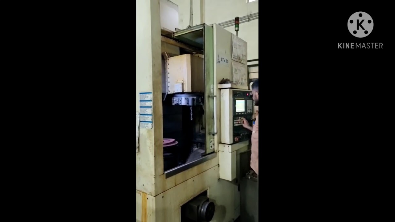 Used Cnc VTL Make LMW LTV30 - YouTube