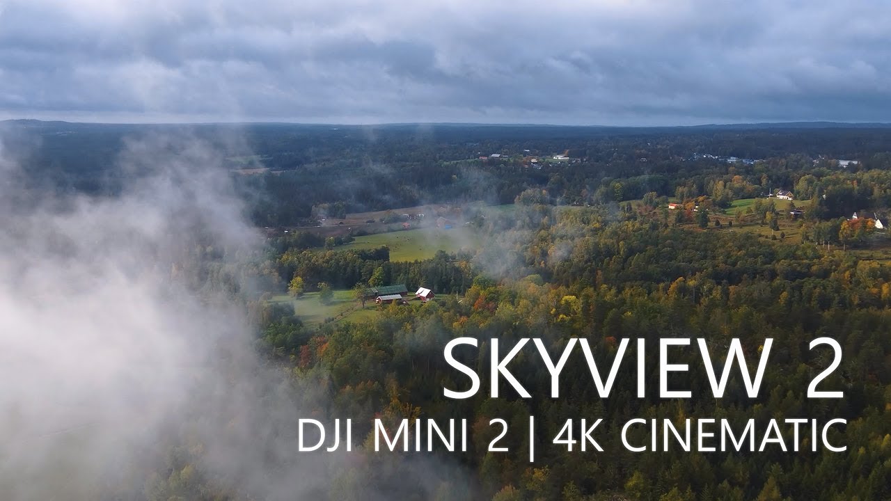 Skyview 2 | DJI Mini 2 Cinematic Swedish nature photography in 4K - YouTube