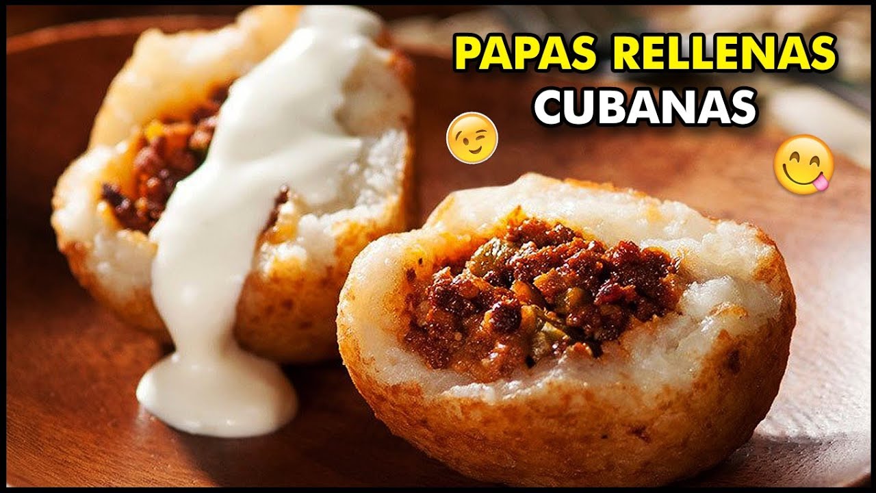 Como hacer Papas Rellenas Cubanas. Las Mejores Papas Rellenas a lo ...