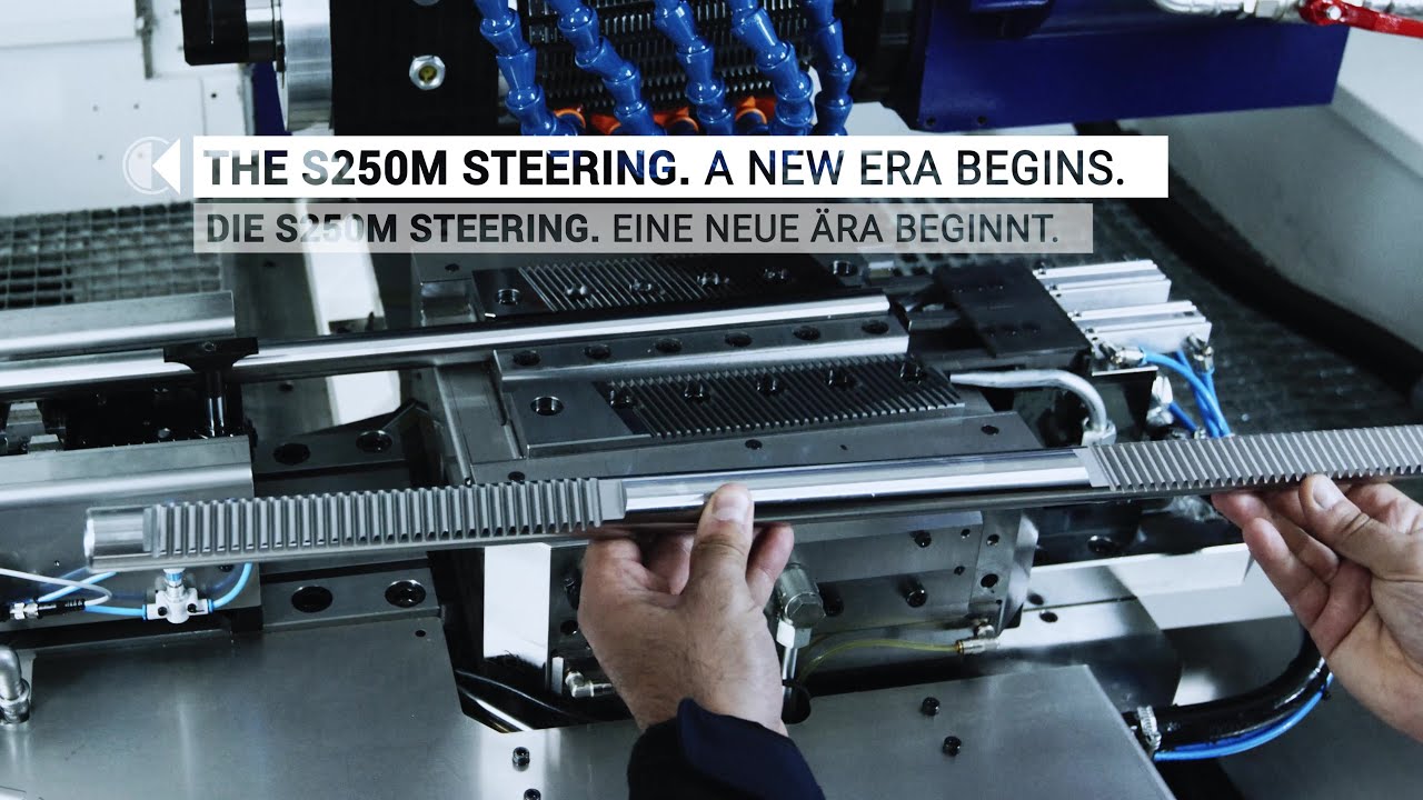 S250M Kesel Steering Rack Milling Machine - YouTube