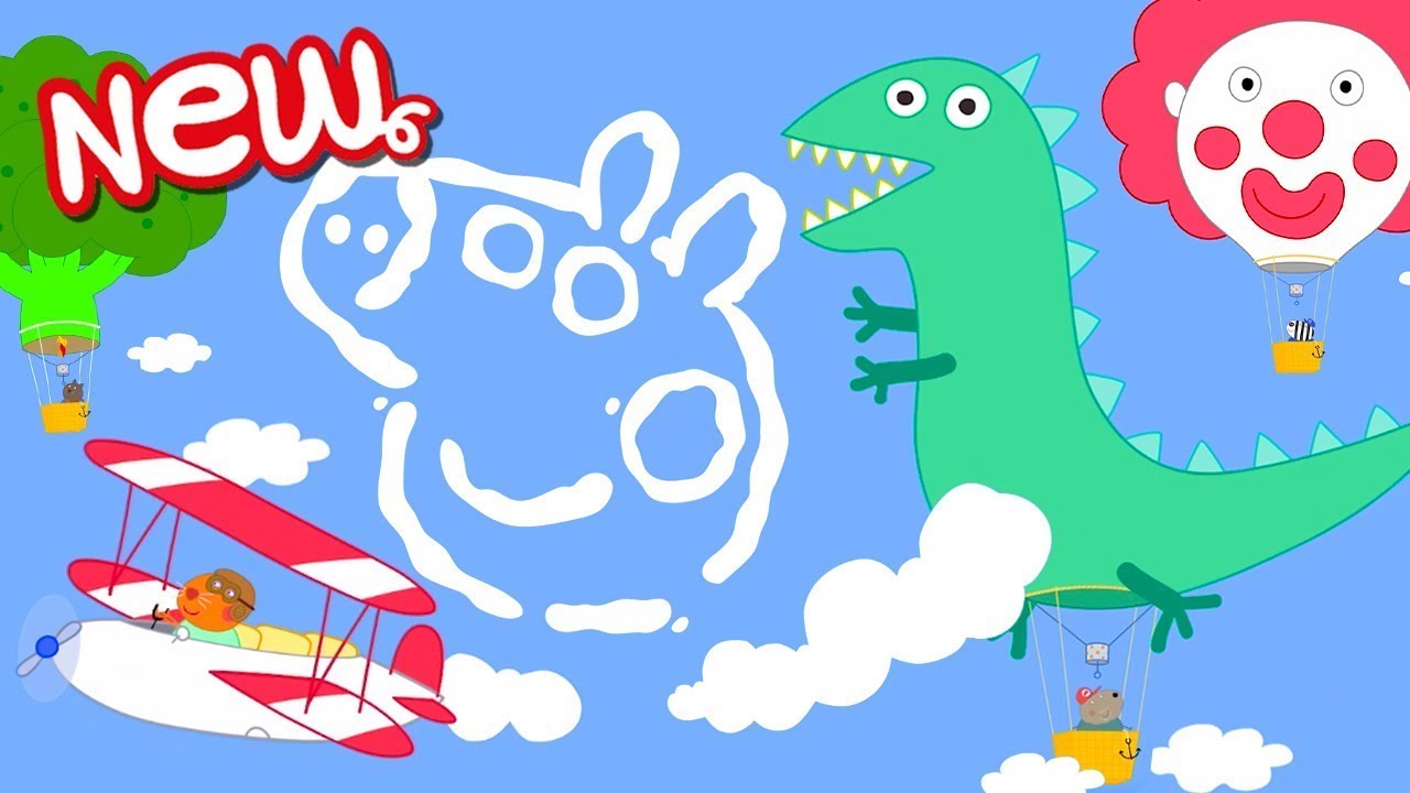 Peppa Pig Tales 🎙 The Airplane Stunt Show! ️ Peppa Pig Episodes - YouTube