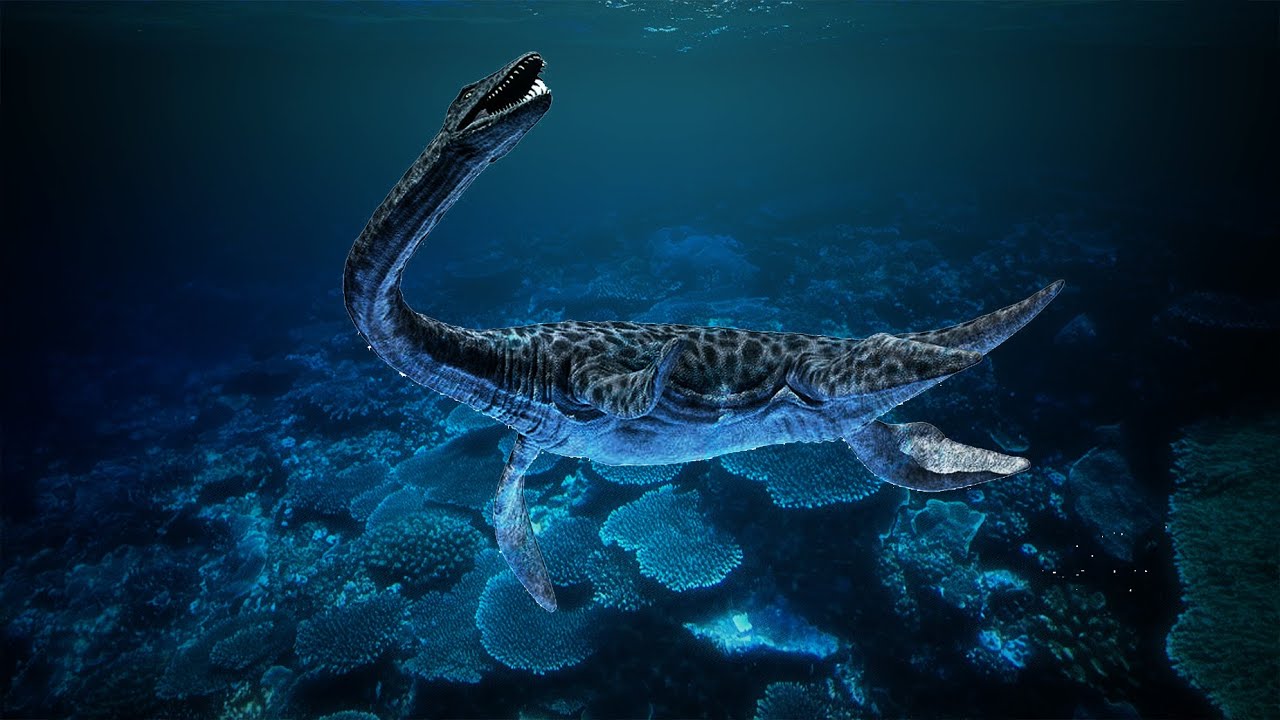 Plesiosaur Family - YouTube