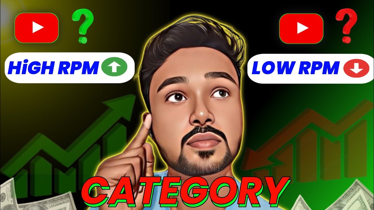 🔷 YouTube पर किस Category में ज्यादा पैसा है l YouTube high RPM ...