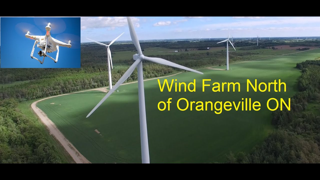 WIND FARM Drone Footage (HD) - YouTube