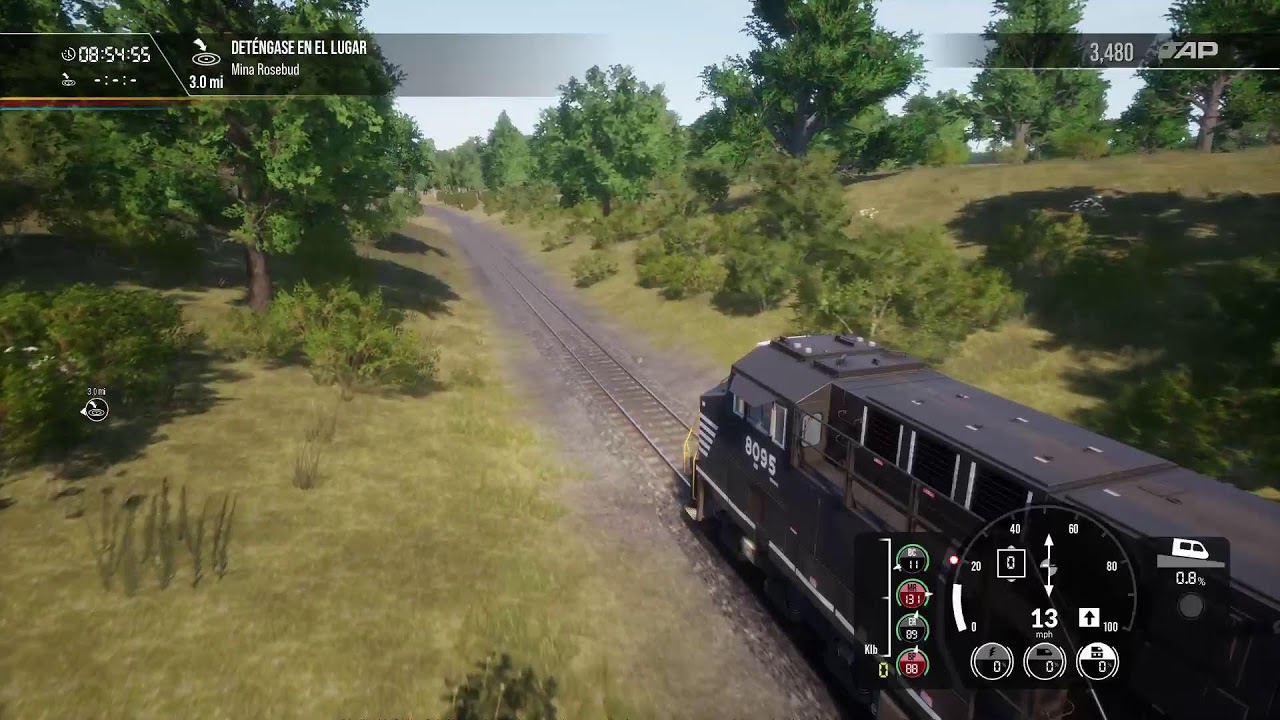 Train simulator 2 - YouTube