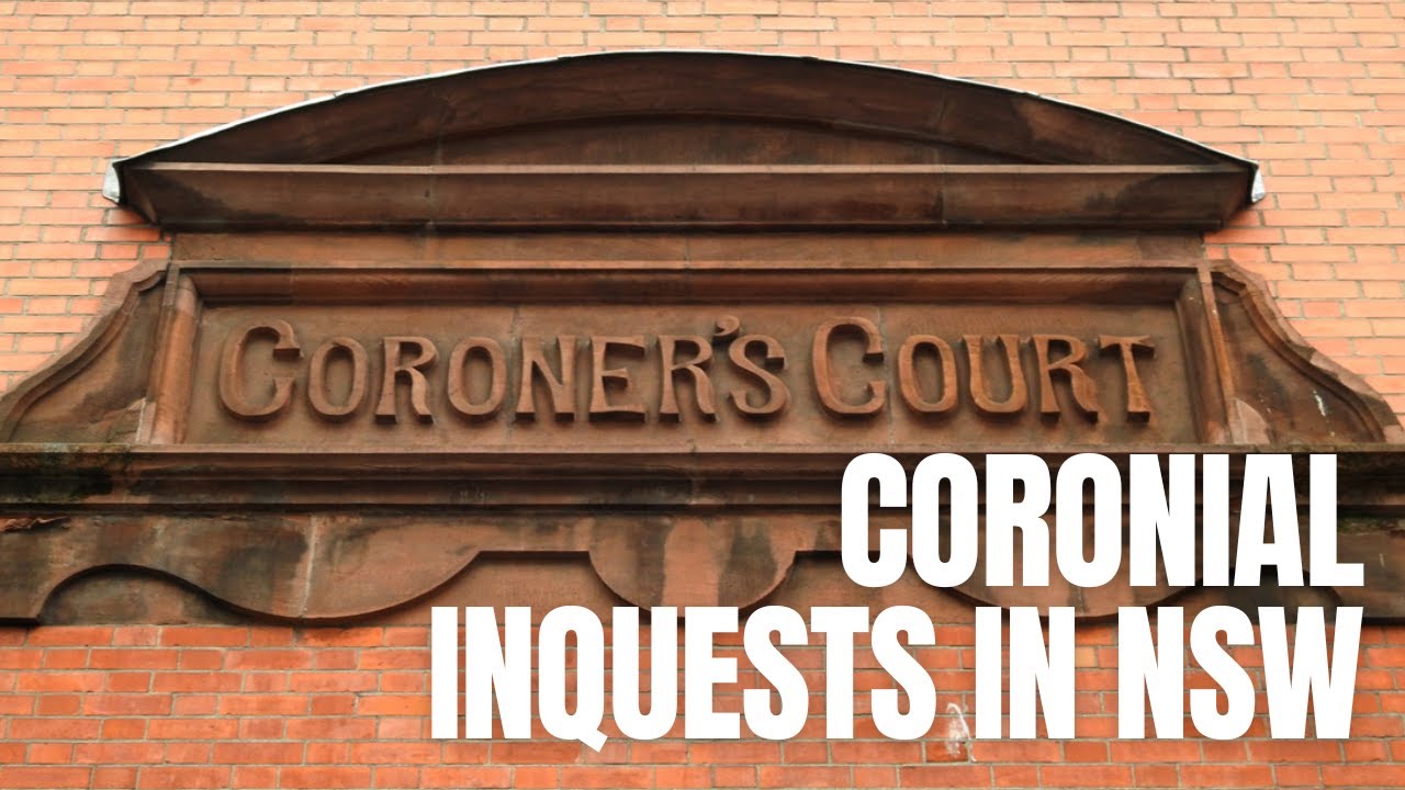 Know the Law: Coronial Inquests in NSW - YouTube