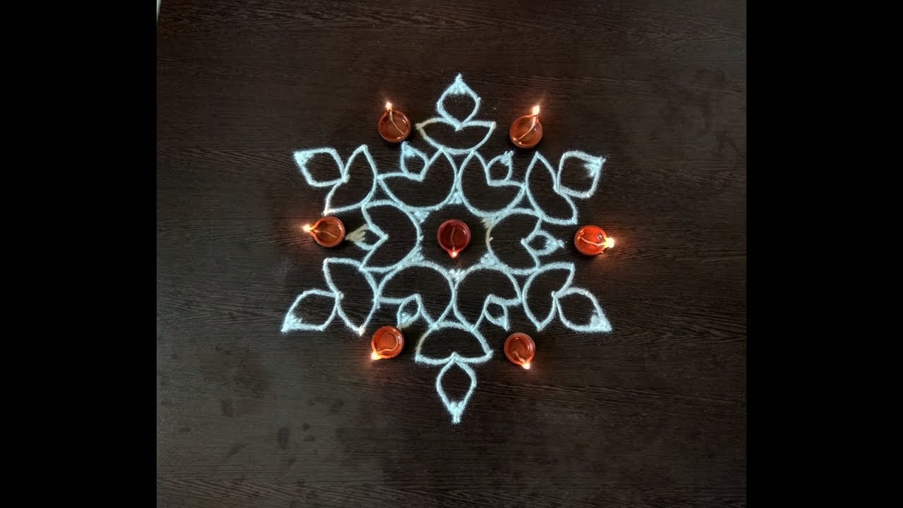 DEEPAM MUGGULU DESIGNS/Rangoli kolam with dots/Kolam rangoli designs ...