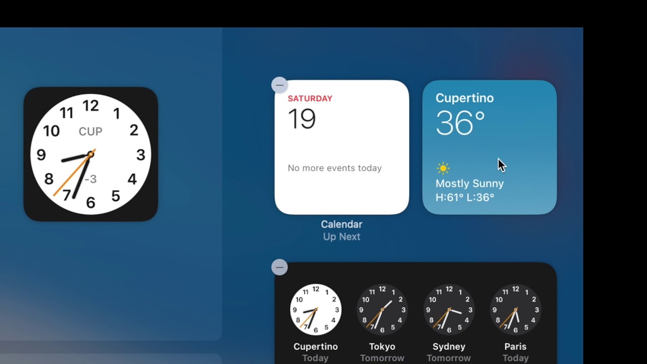 How to edit the weather widget to your location on macOS Big Sur - YouTube