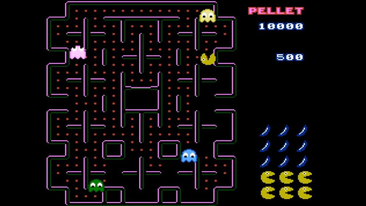 Pac Man III (NINTENDO) Hack - YouTube