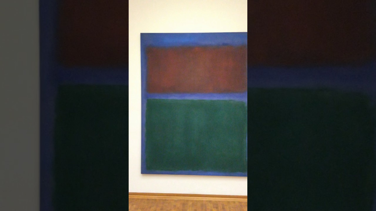 Mark Rothko : 'Earth and Green' [1955], Museum Ludwig Cologne - YouTube