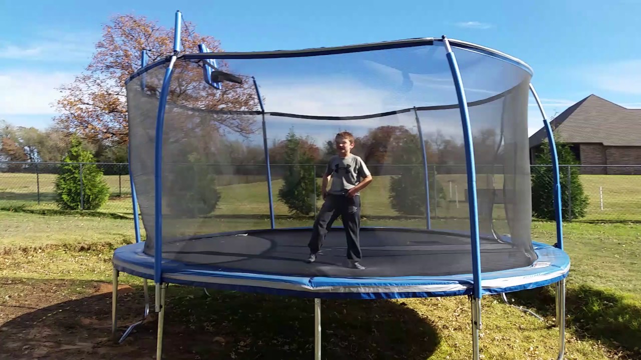 Tricks on a trampoline tutorial - YouTube