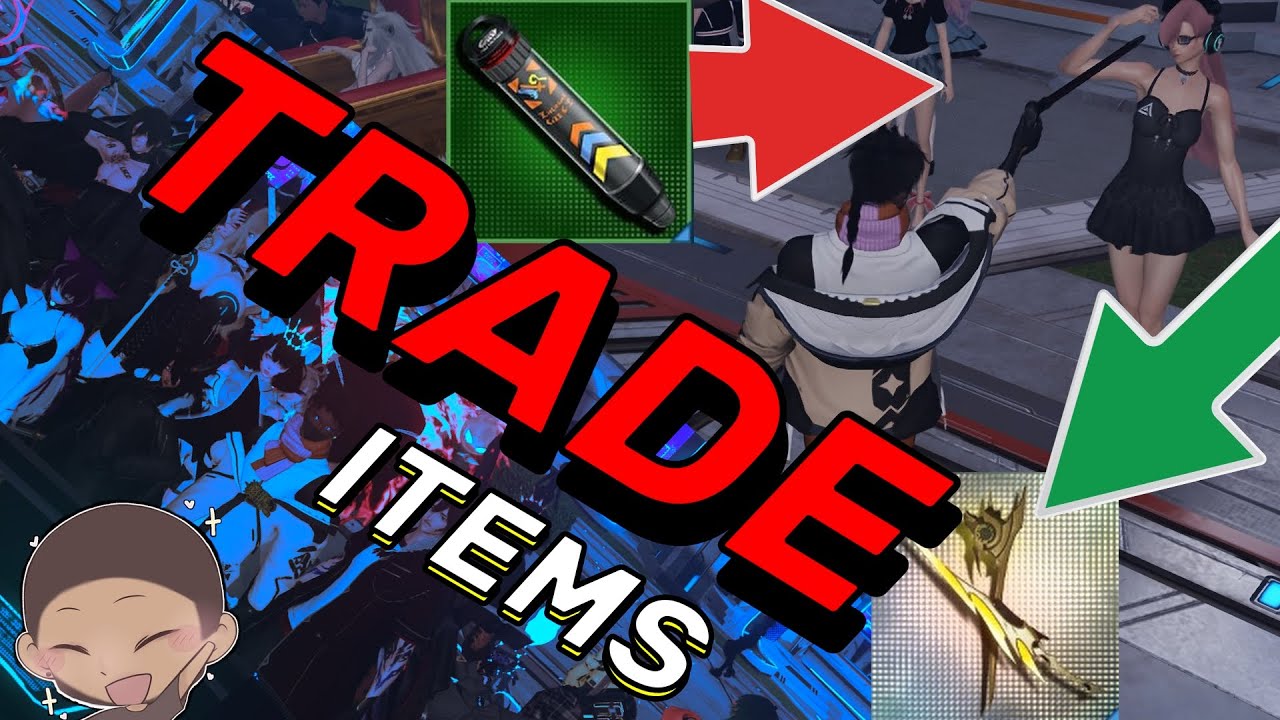 PSO2 NGS | How To Trade Items & Understanding RMT - YouTube