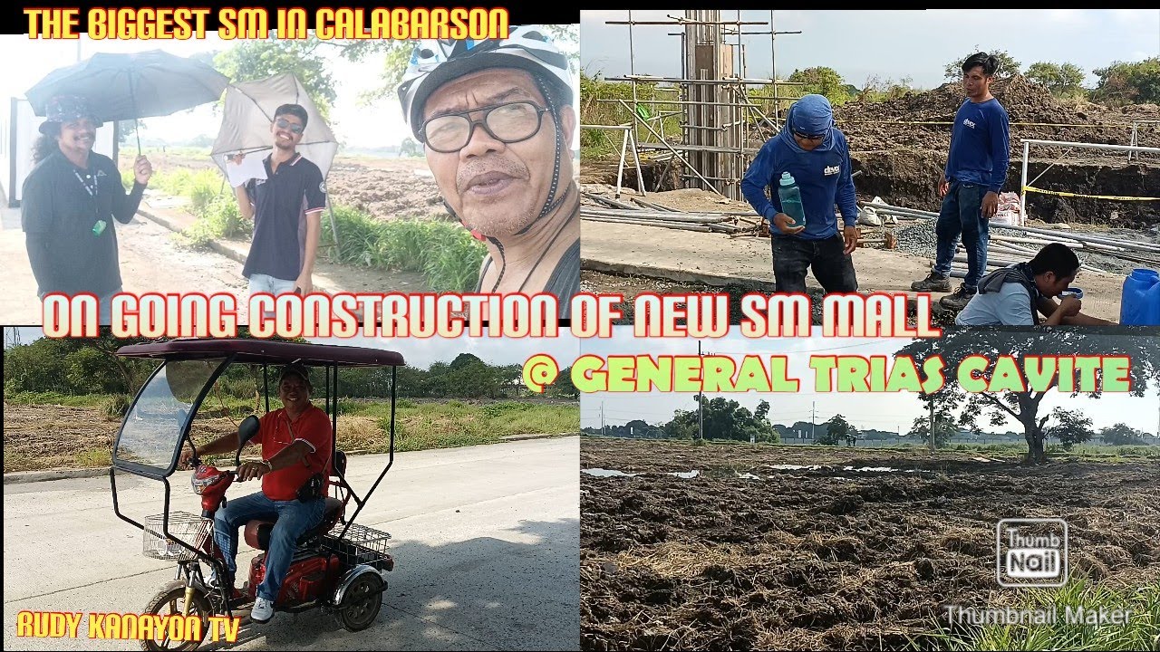 SM MALL @ GENTRI CAVITE ON GOING CONSTRUCTION NA #generaltriascavite # ...