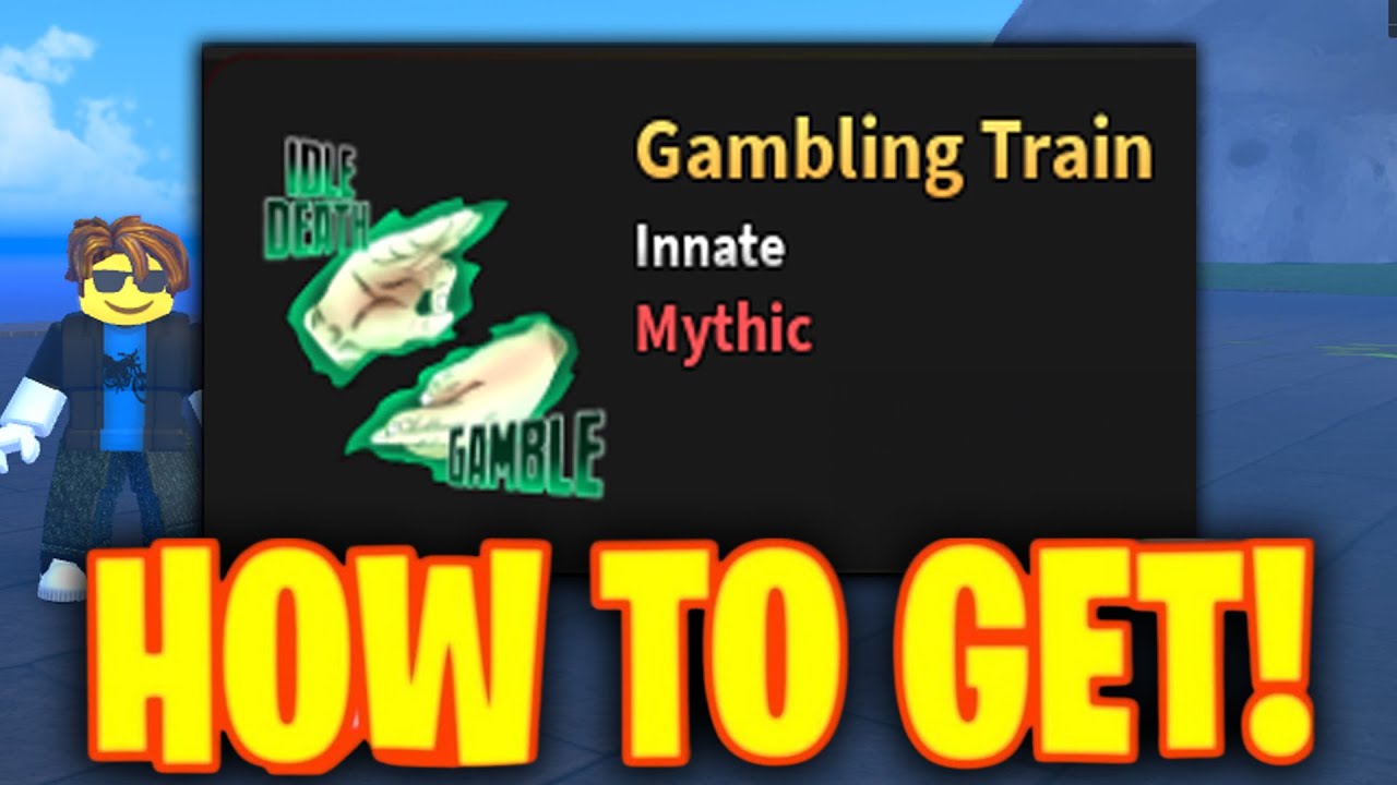 HOW TO GET GAMBLING TRAIN MYTHIC IN JUJUTSU PIECE! *Update 1 Part 1 ...