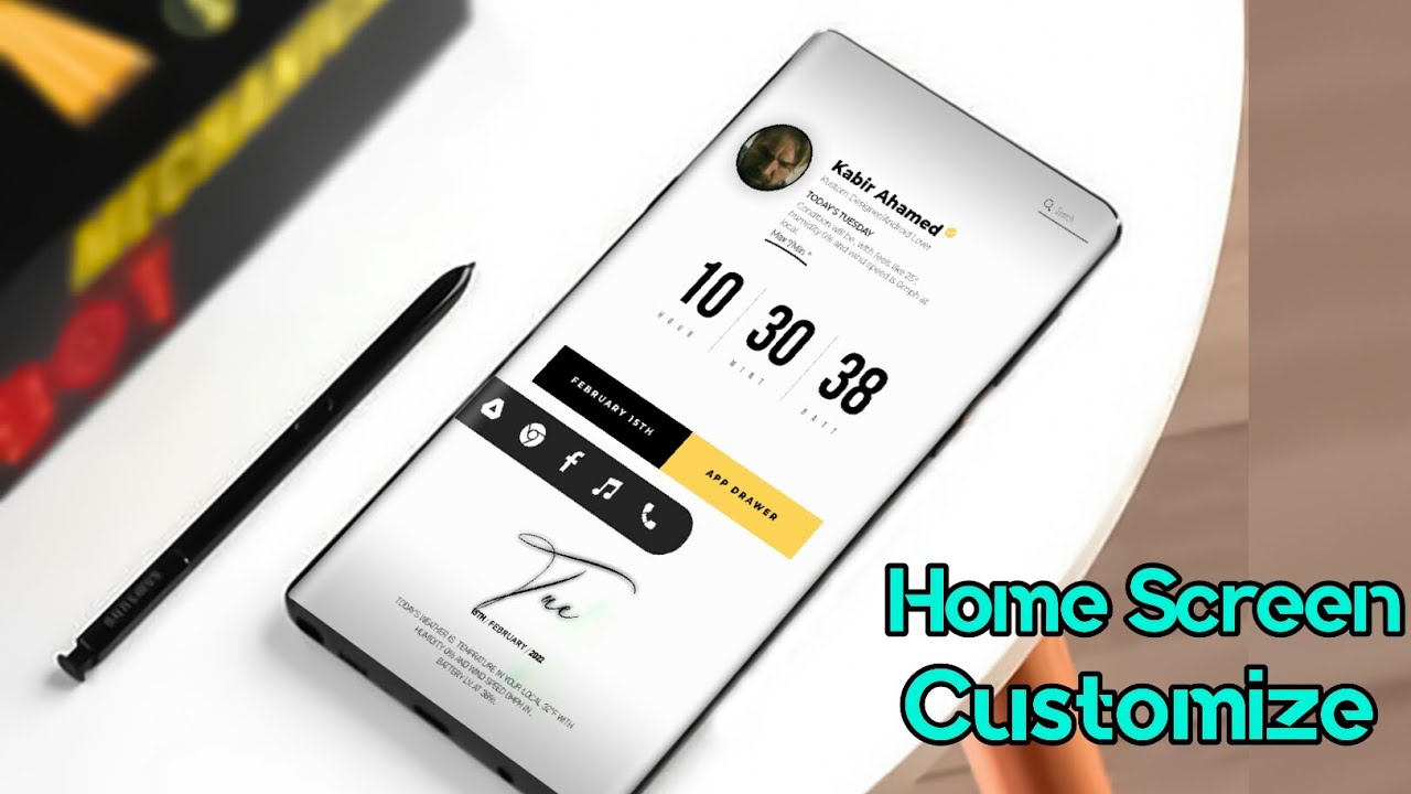 Home Screen Setup Tutorial! Setup Nova Launcher! Free KWGT Episode #127 - YouTube