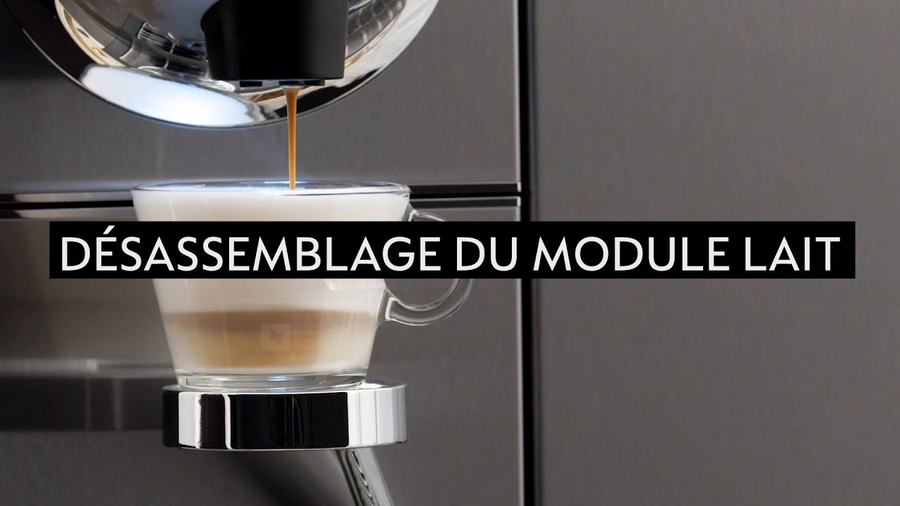 Nespresso Momento 120 - Désassemblage du module lait - YouTube