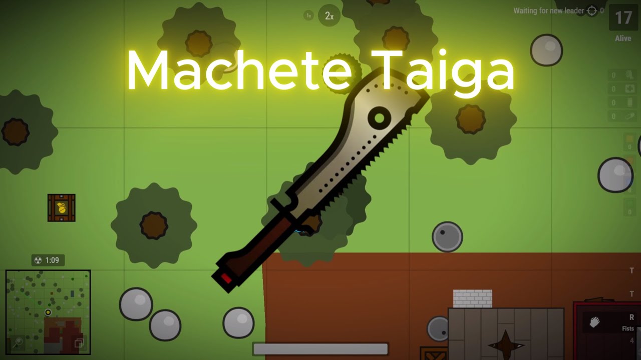 Machete Taiga Only! | Survev.io Gameplay - YouTube
