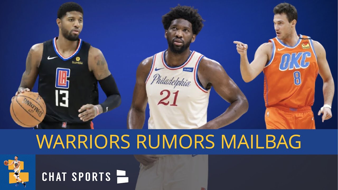 Golden State Warriors Rumors: #2 Pick In 2020 NBA Draft, Trade For Joel ...