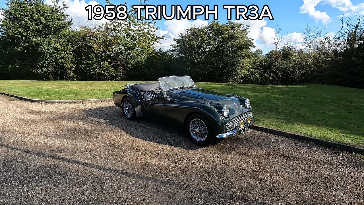 1958 TRIUMPH TR3A - YouTube