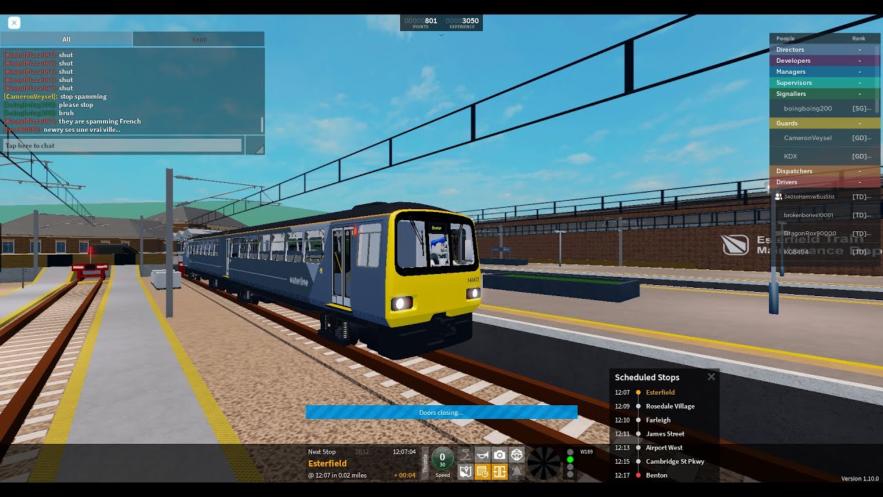 (SCR) Waterline Class 143 Esterfield- Benton +new schedule - YouTube