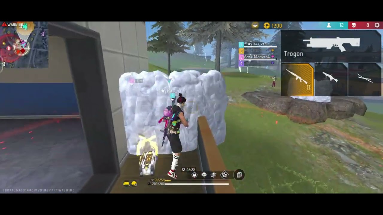 BR Ranked Squad full Gameplay video 📷 सब्जी बेचते हुए booyah कर डाला ...