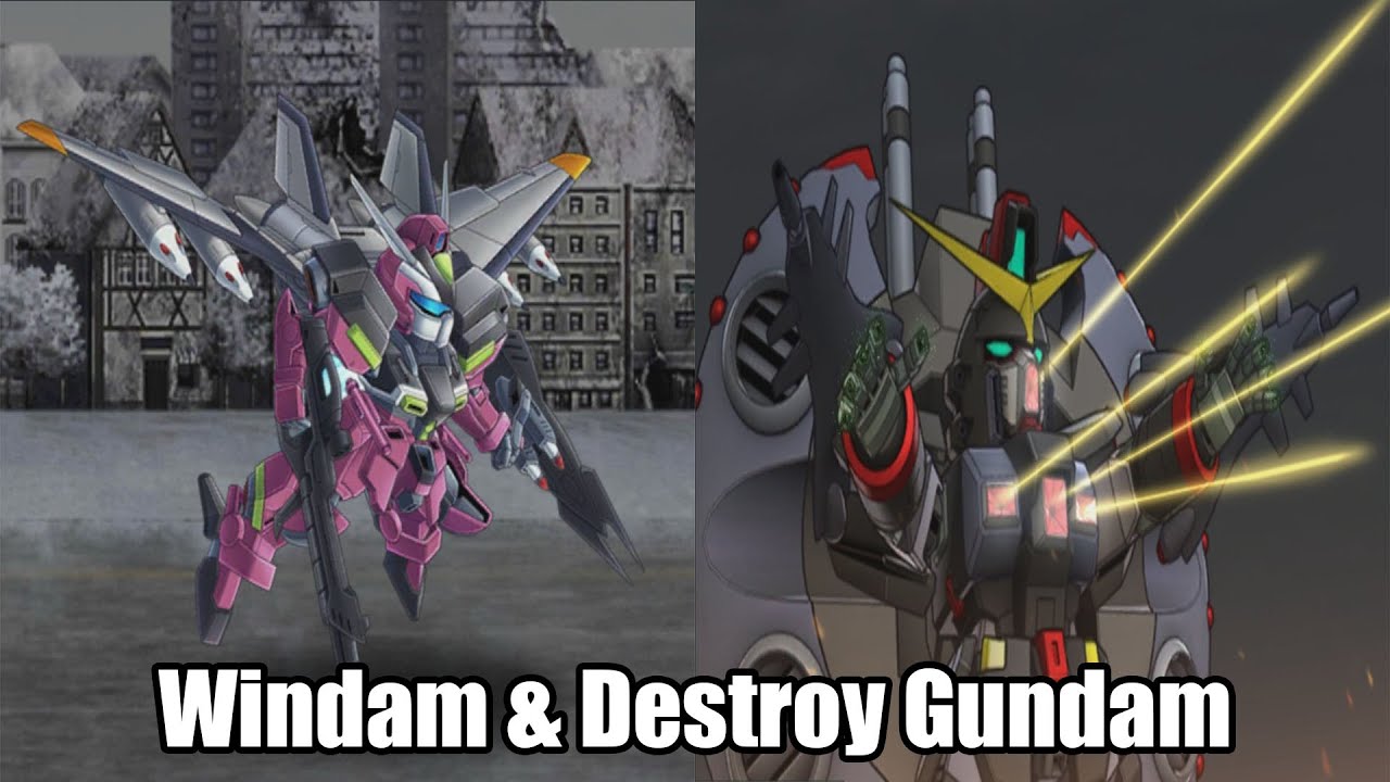 [ENG Sub]Super Robot Wars DD - Windam & Destroy Gundam Attacks | スパロボDD ...