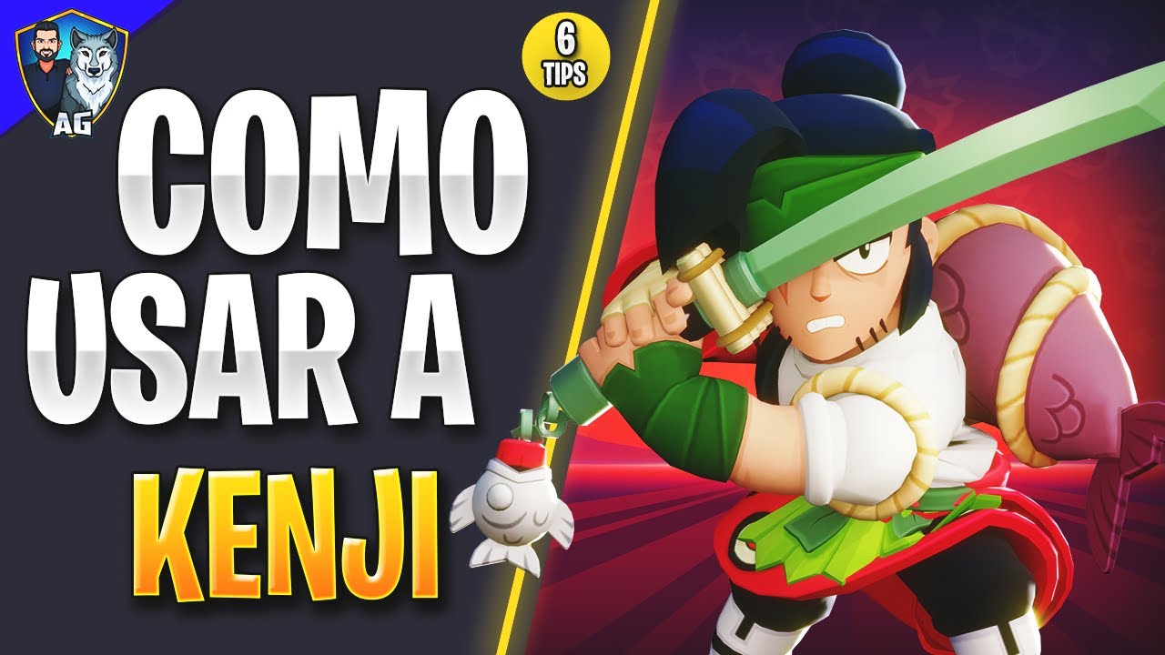 CÓMO USAR A KENJI | CONSEJOS para GANAR COPAS con Kenji 🏆 BRAWL STARS ...