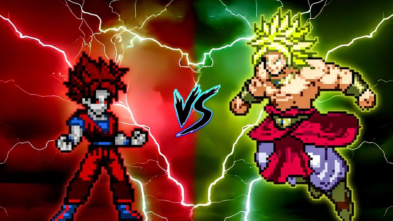 Goku Terror Final OP VS Chaos Broly OP in Jump Force Mugen - YouTube