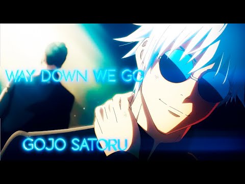 (Jujutsu Kaisen S2) Gojo Satoru edit - Way down we go. @GOJO Remake 4K ...