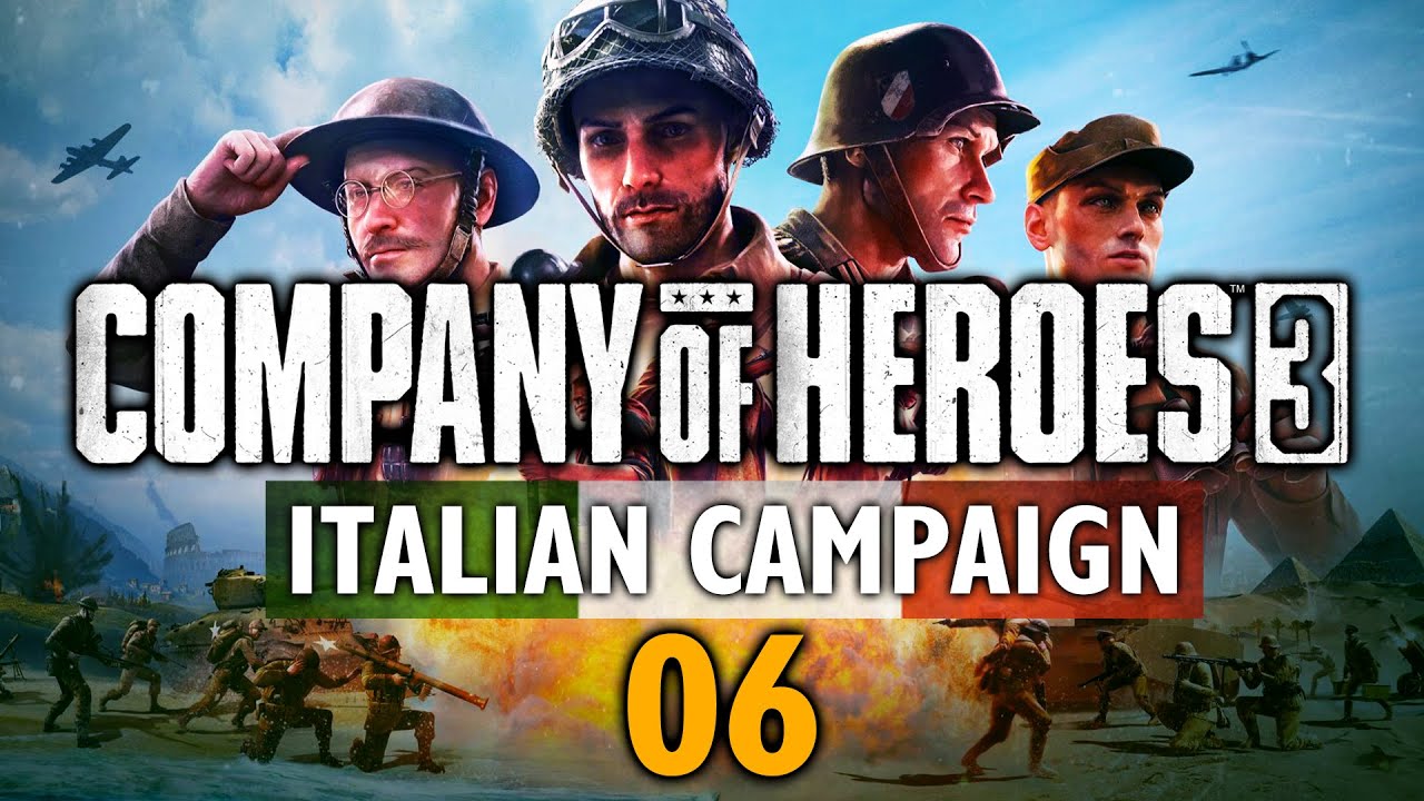 THE UNSTOPPABLE BRITISH COMMANDOS! Company of Heroes 3 - Italian ...