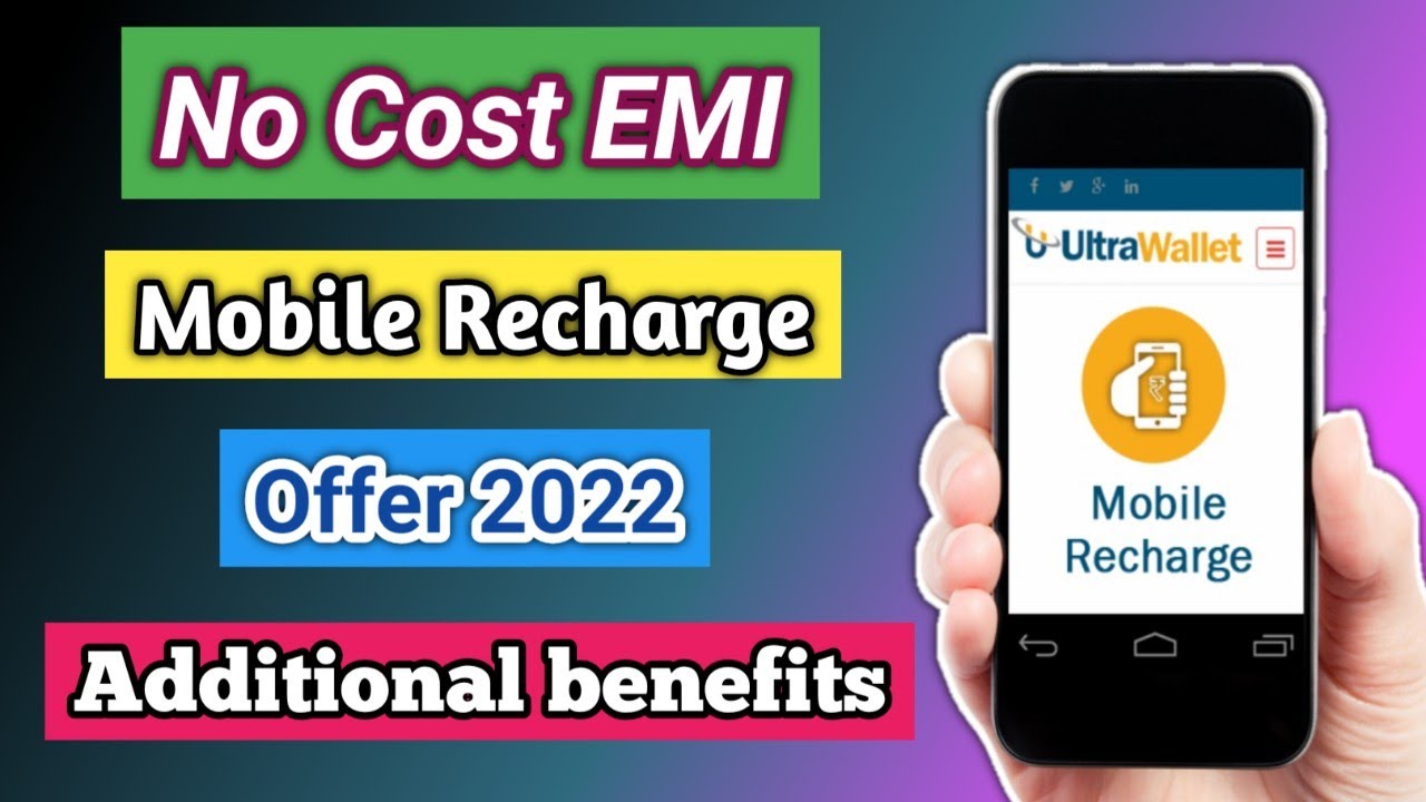 Recharge Offer | mobile recharge Offer | recharge No cost EMI offer ...