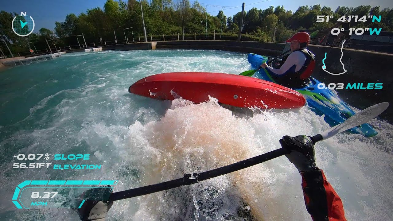 T Rescue Kayaking Lee Valley - YouTube